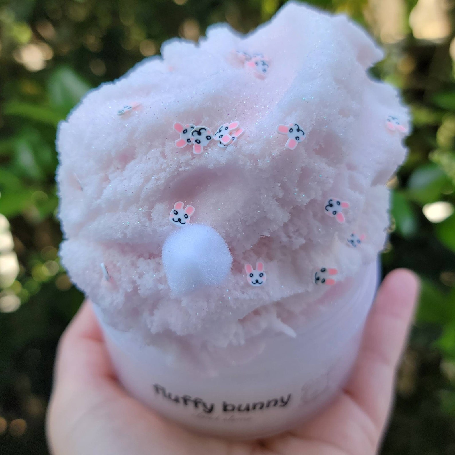 Fluffy Bunny Cloud Slime, 7.5 Oz Pink Cloud Slime, Fluffy Slime, Slime ...
