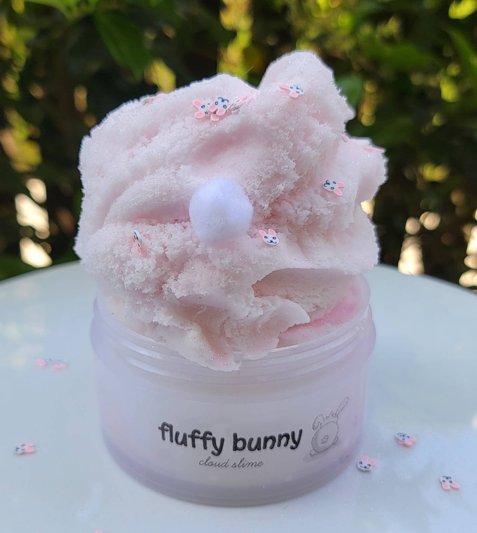 Fluffy Bunny Cloud Slime, 7.5 Oz Pink Cloud Slime, Fluffy Slime, Slime ...