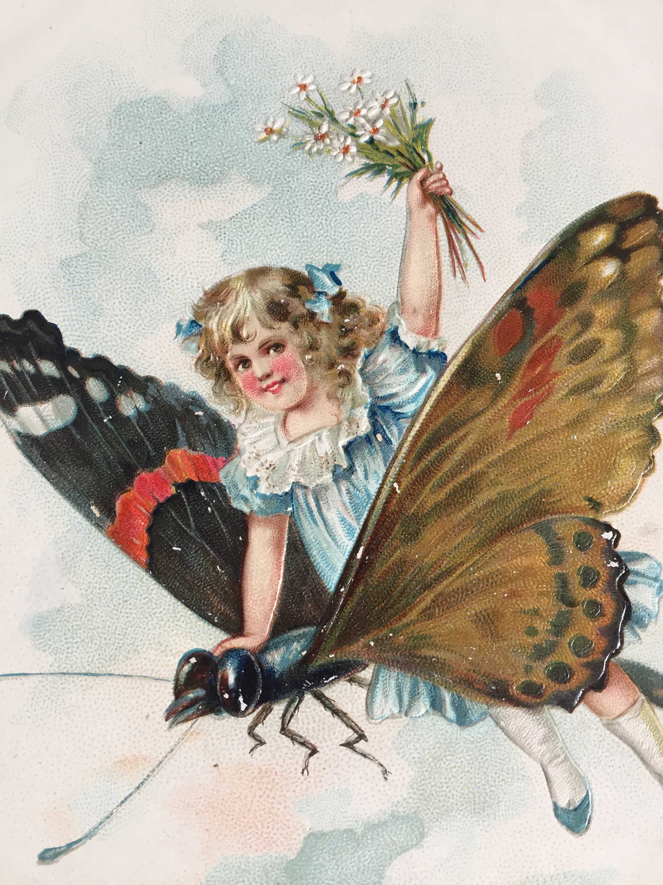 Vintage Raphael Tuck & Sons Birthday Series Postcard 105 Vintage ...