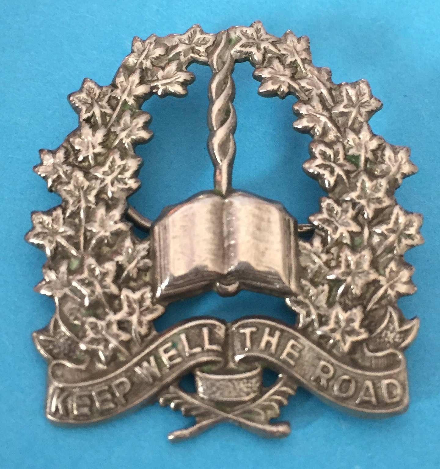 Vintage Branksome Hall Girl School Logo Badge/keep Well the - Etsy