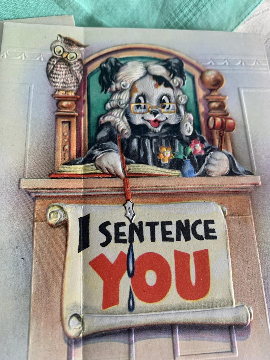 Vintage Children's Animated Character Recovery Pop up Card/vintage ...