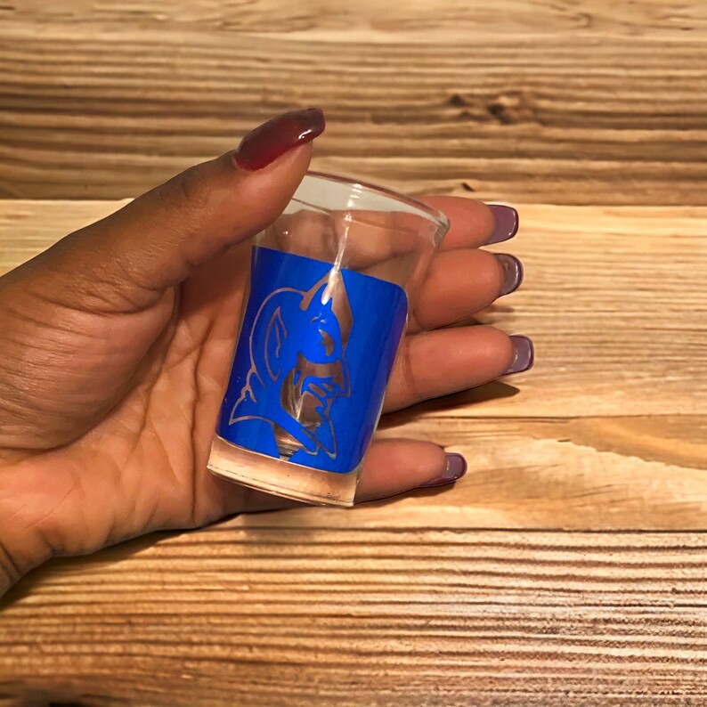 Blue Devil Duke Shot Glasses -2 Unique Designs for the Ultimate Duke ...