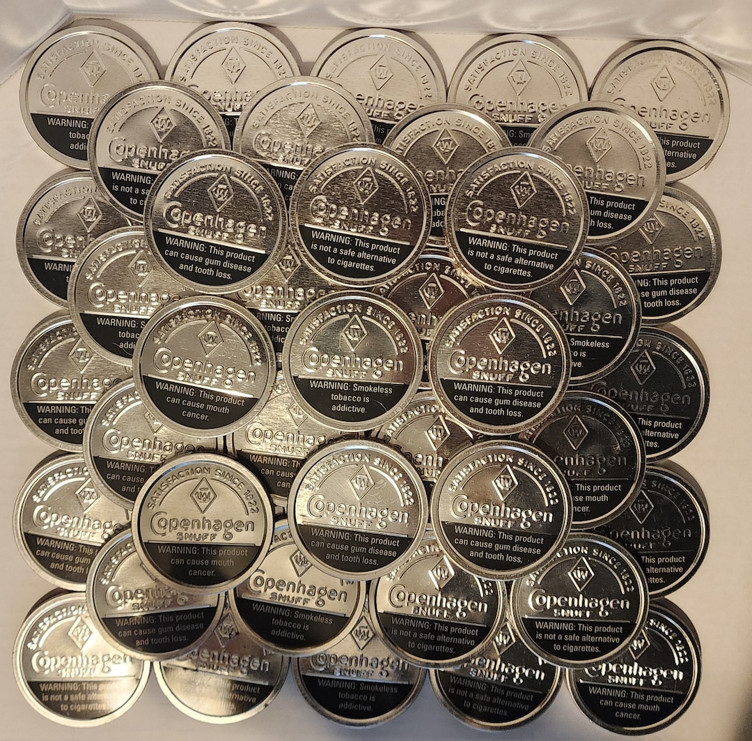 50 Copenhagen Original Snuff Lids - Etsy