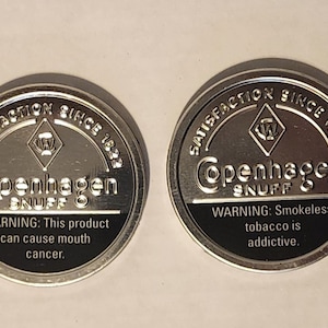 50 Copenhagen Original Snuff Lids - Etsy
