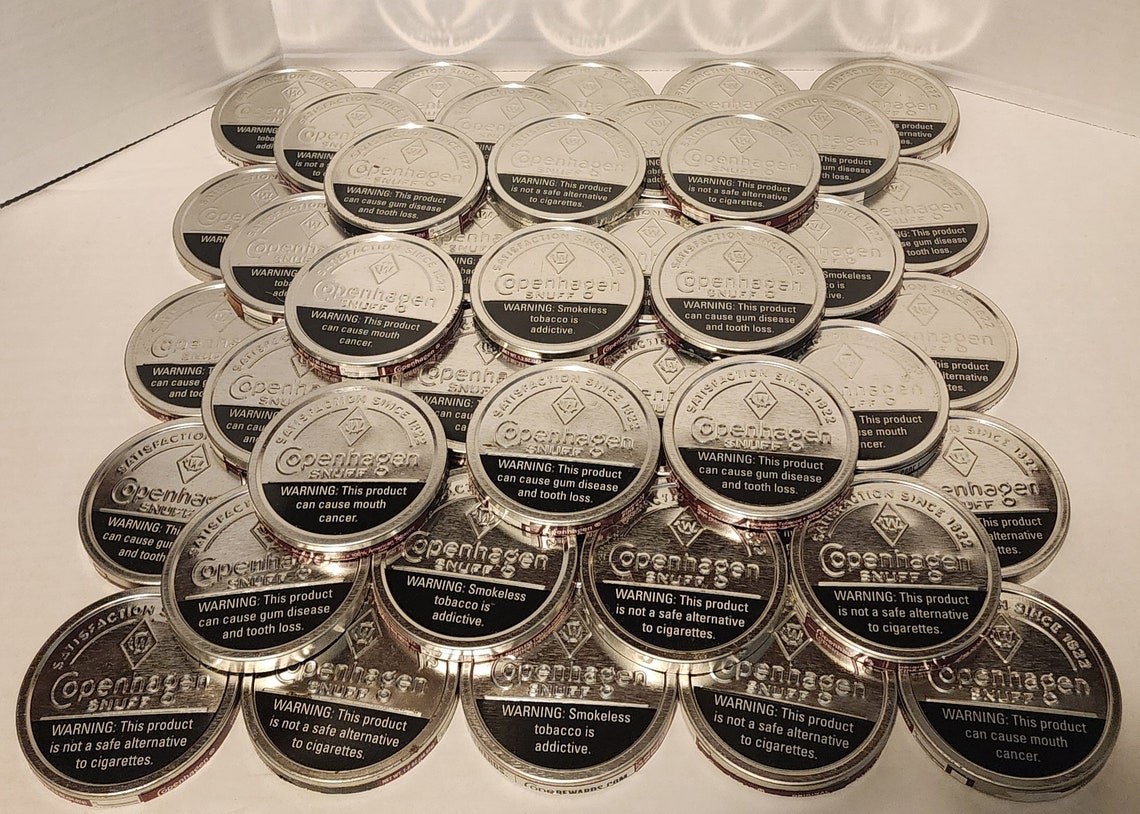 50 Copenhagen Original Snuff Lids - Etsy