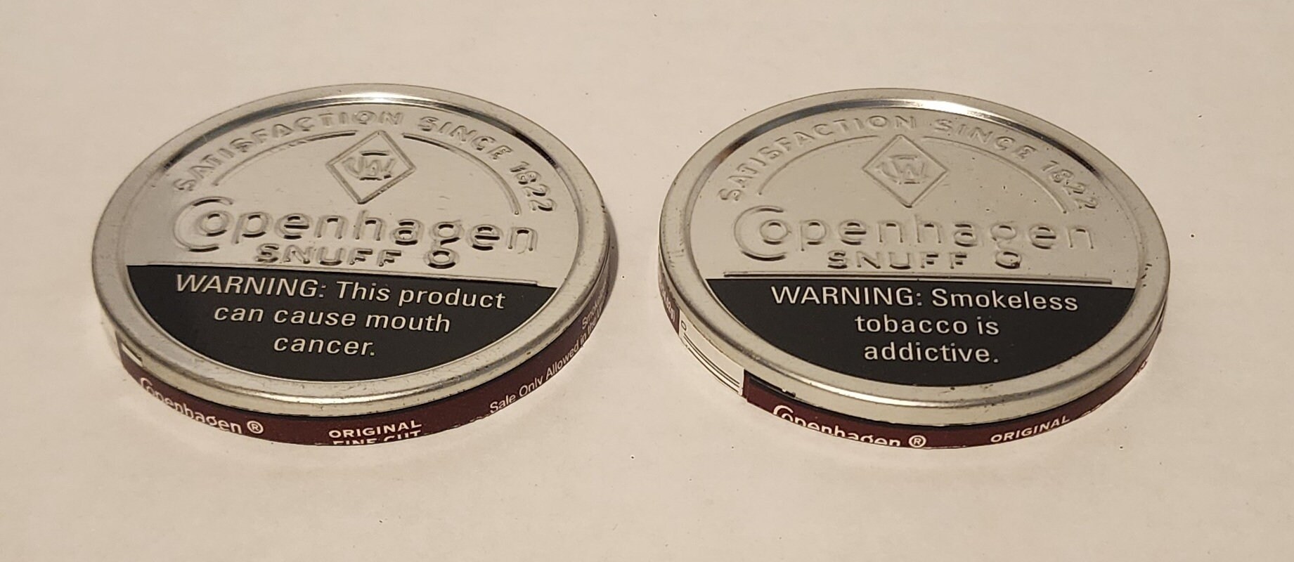 50 Copenhagen Original Snuff Lids - Etsy