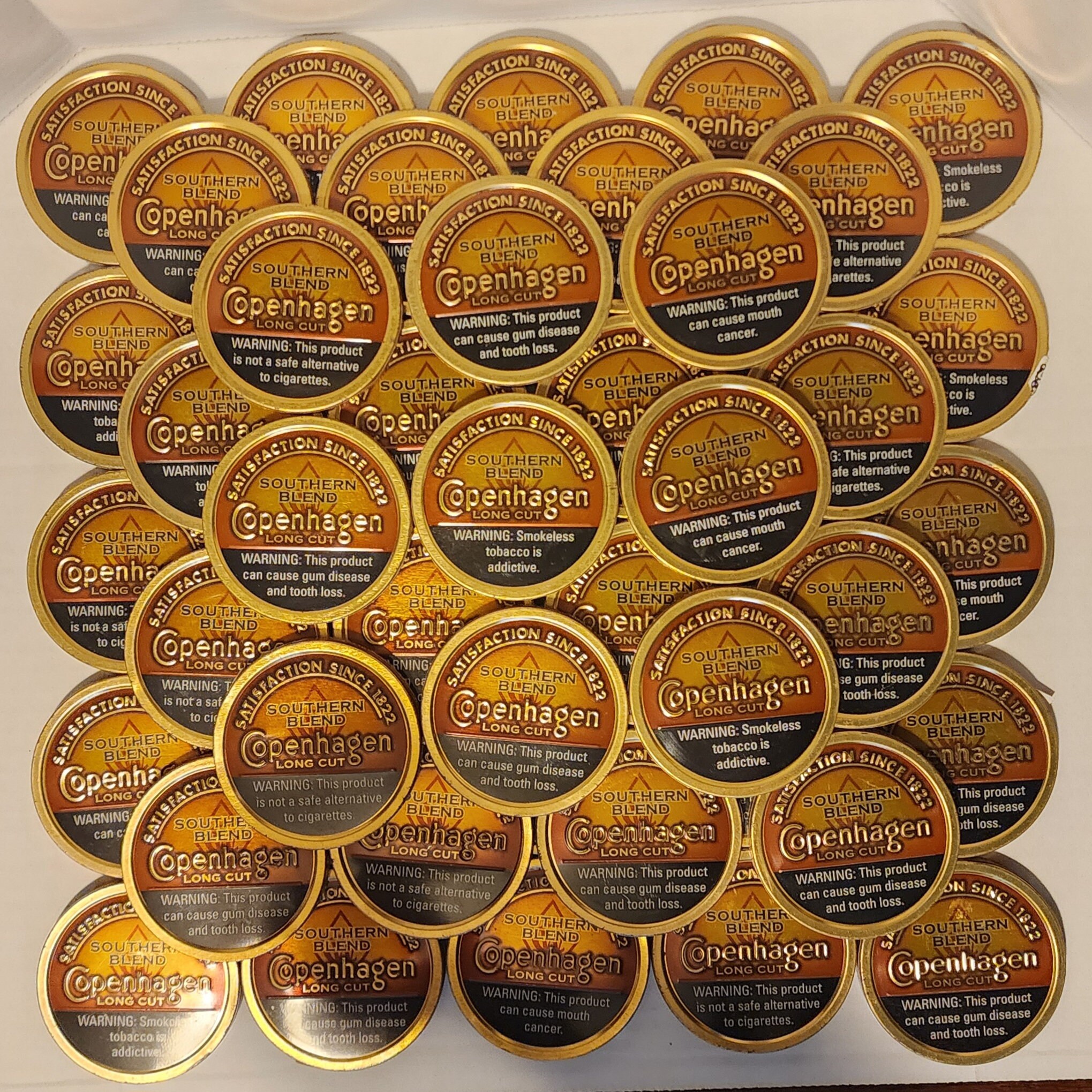 50 Copenhagen Southern Blend Lids - Etsy