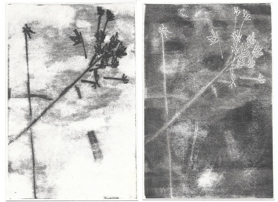 Monoprints - Etsy