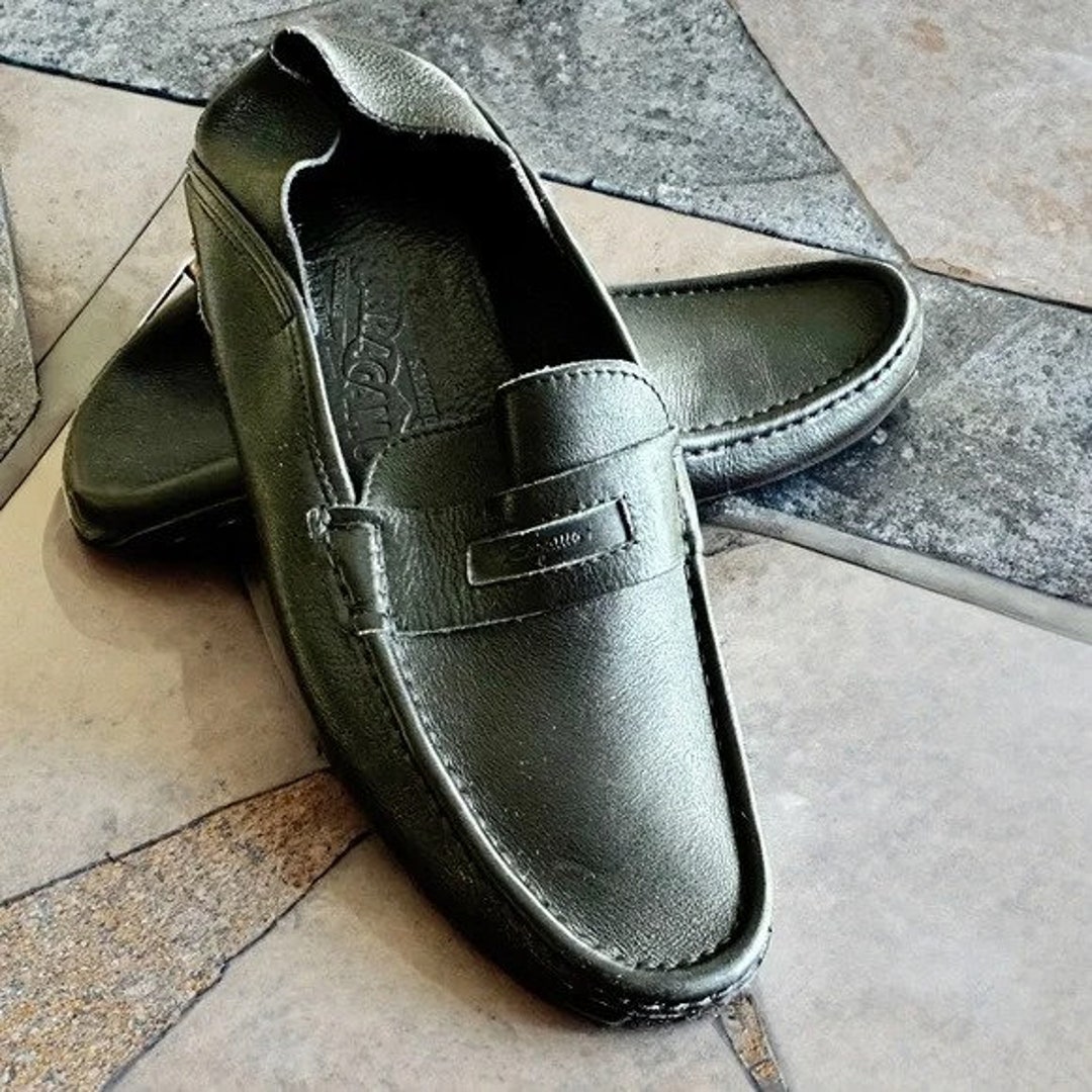 Salvatore Ferragamo Foldable-heel Leather Loafer Slip-ons - Etsy