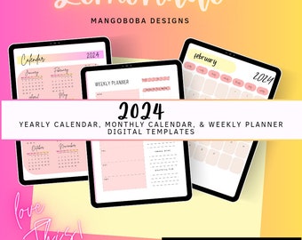 Monthly Planner/calendar - Etsy