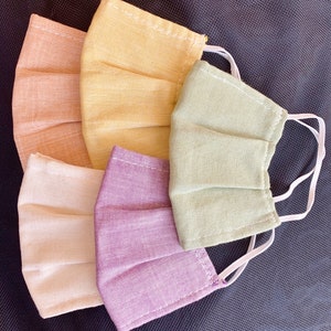 100% Organic Hemp Mask With Filter, Resuable Mask, Washable Mask ...