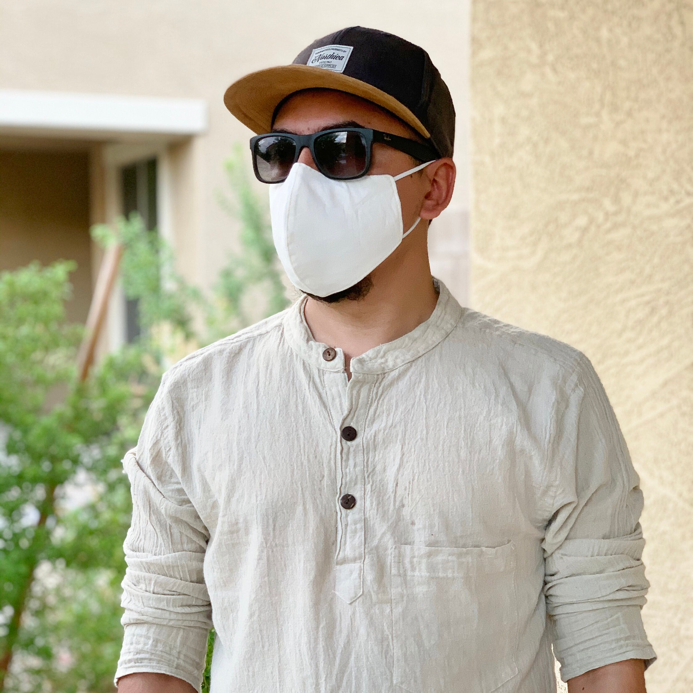 100% Organic Bamboo Mask With Filter Resuable Mask Washable | Etsy