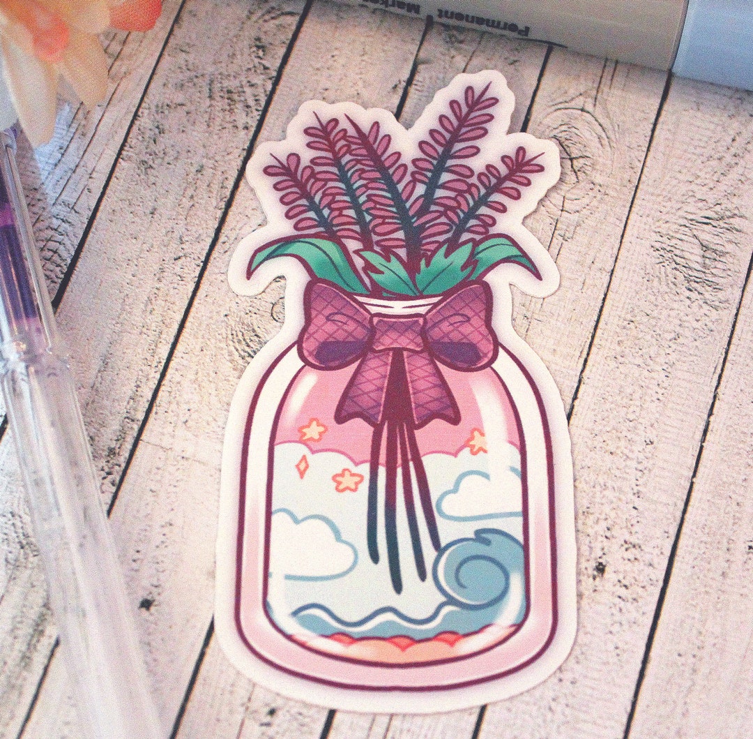 Lavender Breeze Potion Die Cut Sticker - Etsy
