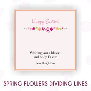 Decorative Floral Elements PNG Dividing Lines. Spring Hand-drawn SVG ...