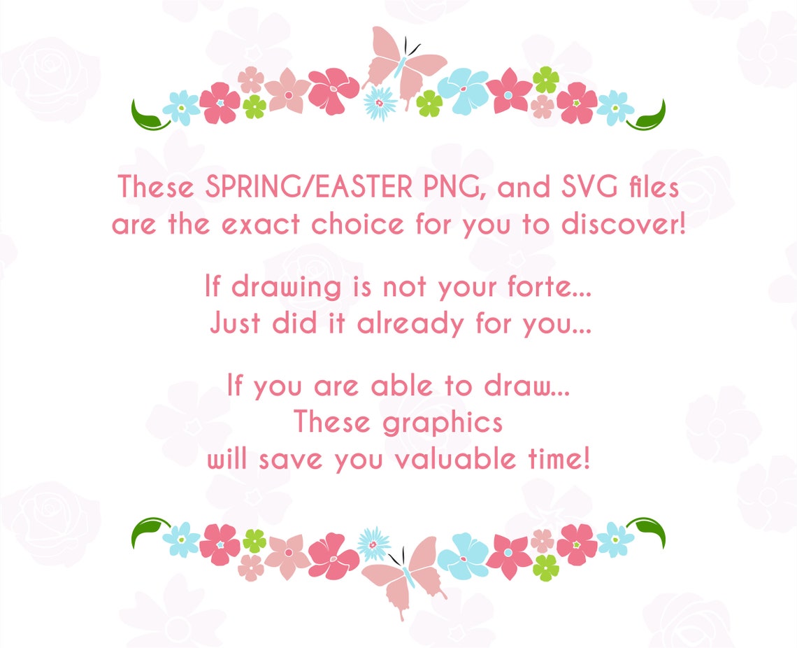 Flourishes Spring PNG Borders. Flowers Colorful Frame Clipart. Floral ...