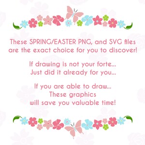 Flourishes Spring PNG Borders. Flowers Colorful Frame Clipart. Floral ...