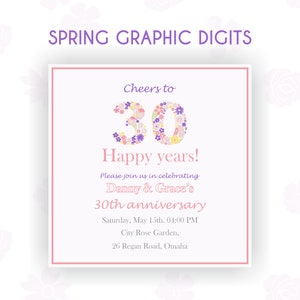 Floral Number PNG Images. 1 to 10 PNG Flower Art Numbers. Spring Pastel ...