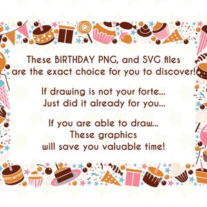 Birthday Numbers PNG and SVG Clipart. 0-9 Birthday Digits Clip Art ...