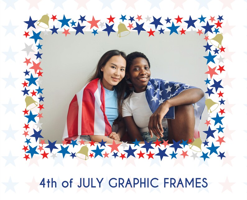 God Bless America - Digital Photo Frames. Independence Day Stars and ...