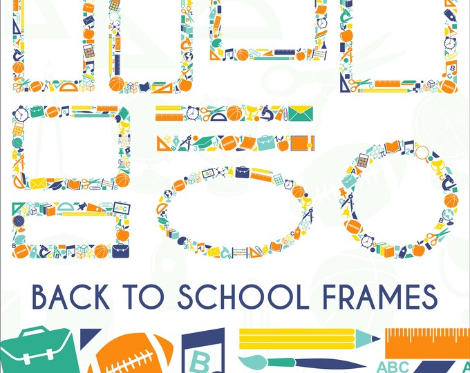 School Birthday Numbers PNG, SVG Clipart. 0-9 Homeschooling Digits Clip ...