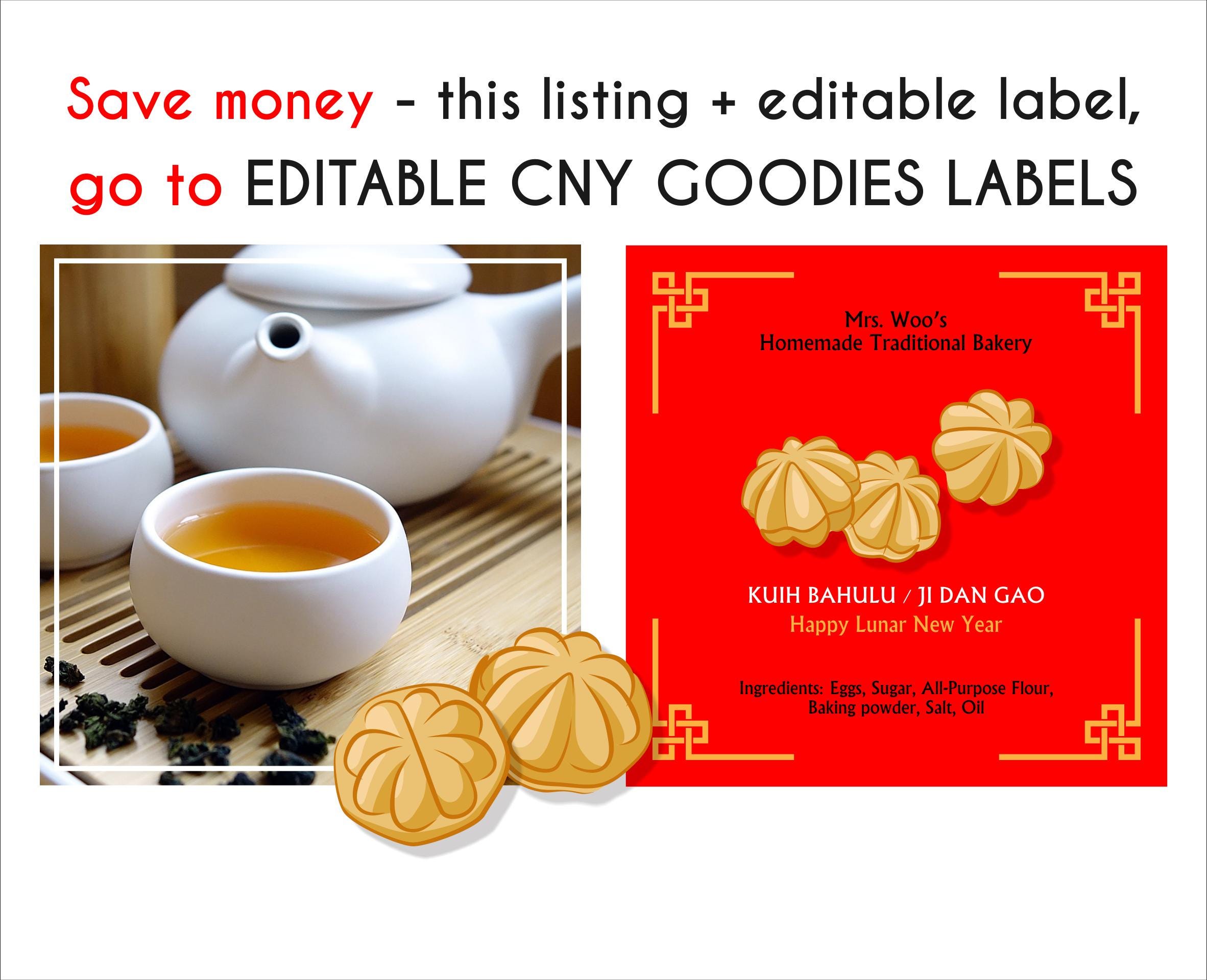 Delightful Kuih Bahulu Clipart Set. Classic Malaysian Treats High ...