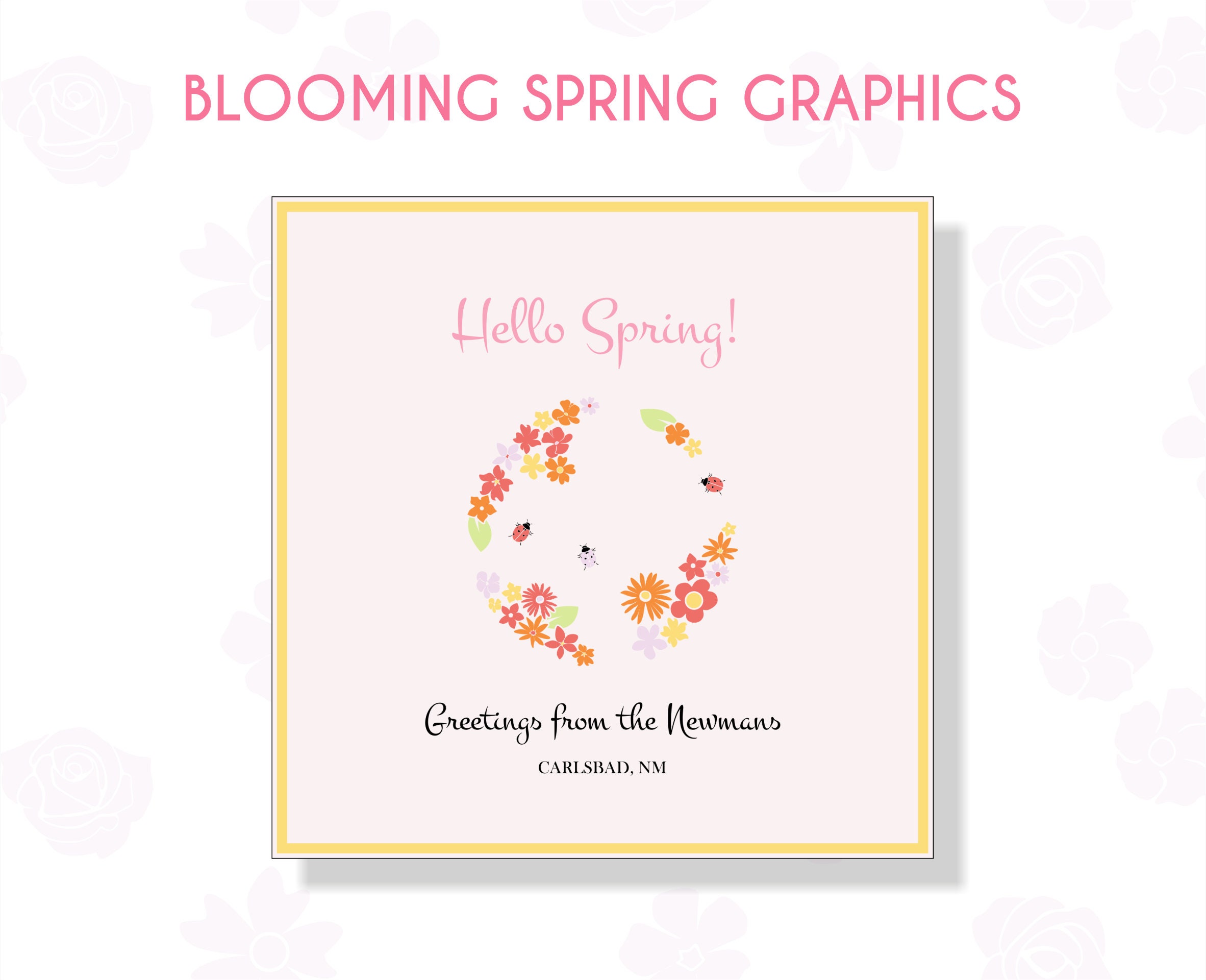 Spring Circle Form Shapes PNG Clip Art. Spring High-resolution Graphic ...