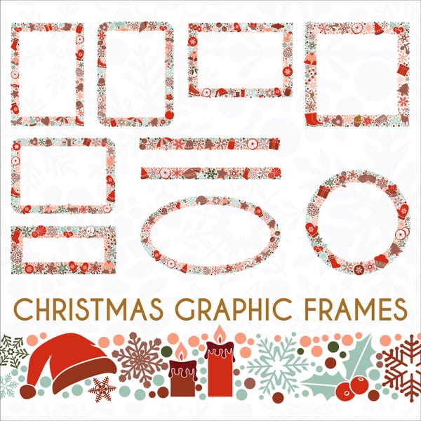 Christmas Frames - Etsy