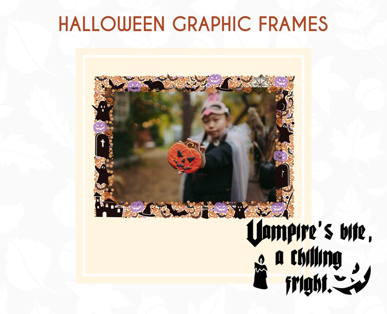 Halloween Frames Clipart Set. Holiday Frame SVG & PNG Files. - Etsy ...