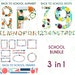School Birthday Numbers PNG, SVG Clipart. 0-9 Homeschooling Digits Clip ...