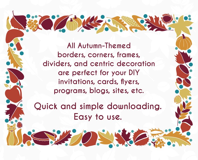 Purple Leaves SVG Clipart. Autumn Elements PNG Clip Art. Yellow Leaf ...