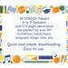 School Birthday Numbers PNG, SVG Clipart. 0-9 Homeschooling Digits Clip ...