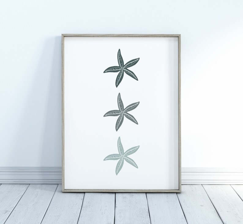 Starfish Wall Art, Starfish, Beach, Ocean, Beach Wall Art, Sea ...