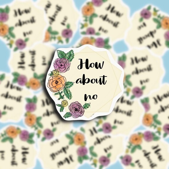 Polite Refusal Part 2 Vinyl Sticker Mental Health | Etsy