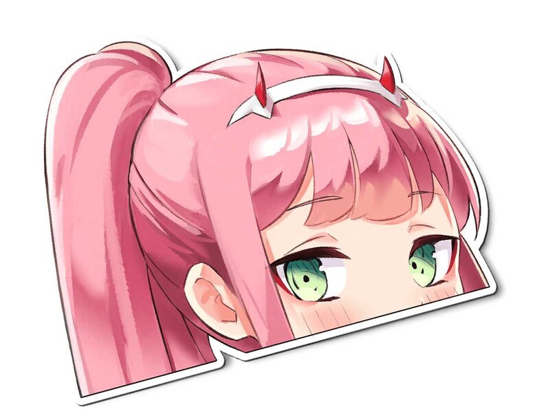 Zero Two Swimsuit Peeker | Etsy