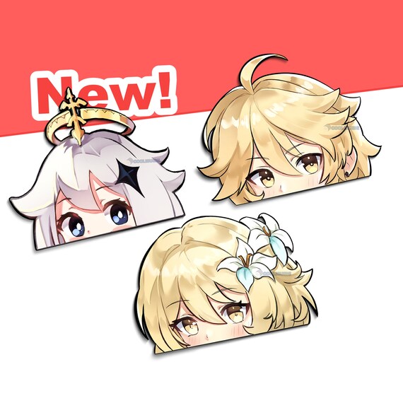 Genshin Impact Stickers Genshin Impact Paimon Sticker Genshin Impact ...