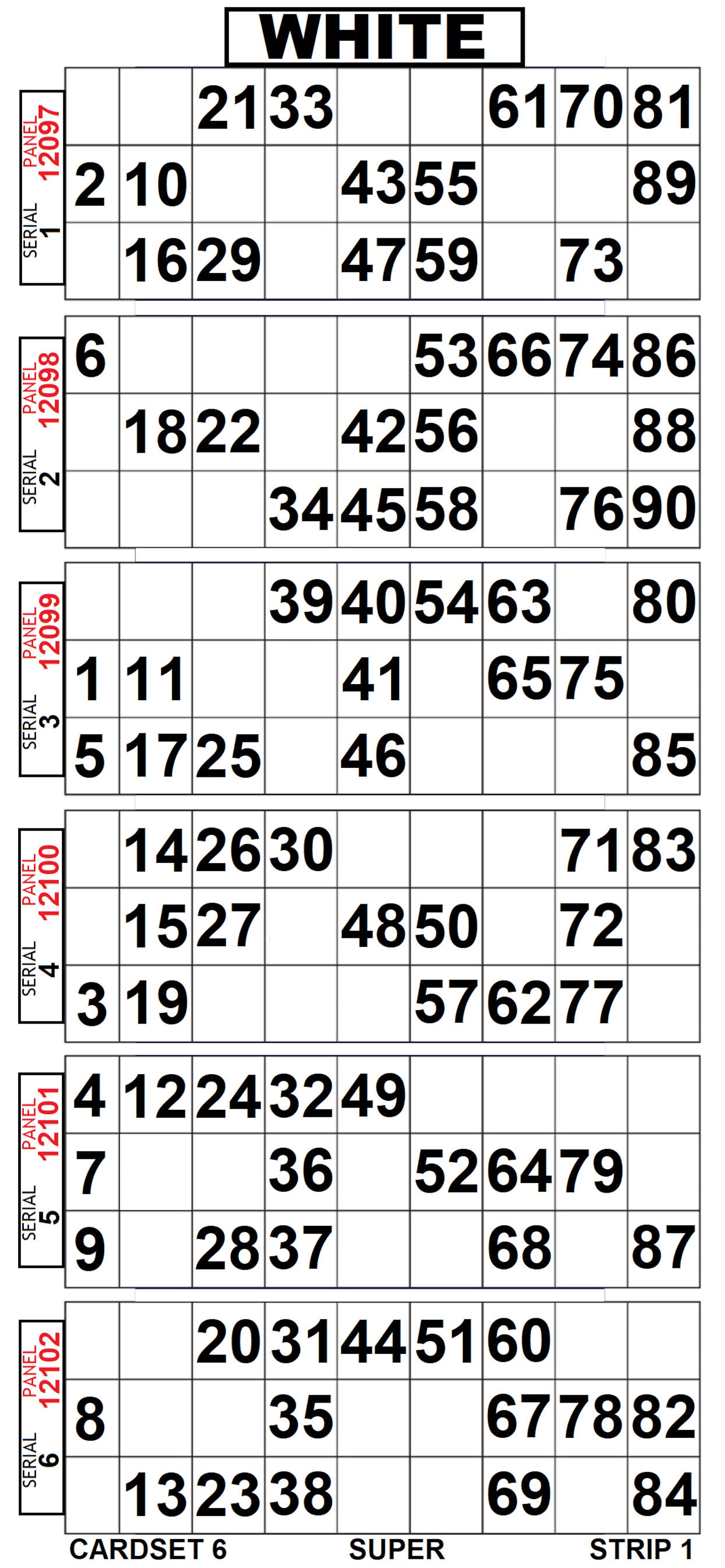 Easybook bingo tickets 90 number housie bingo flyers 168 | Etsy