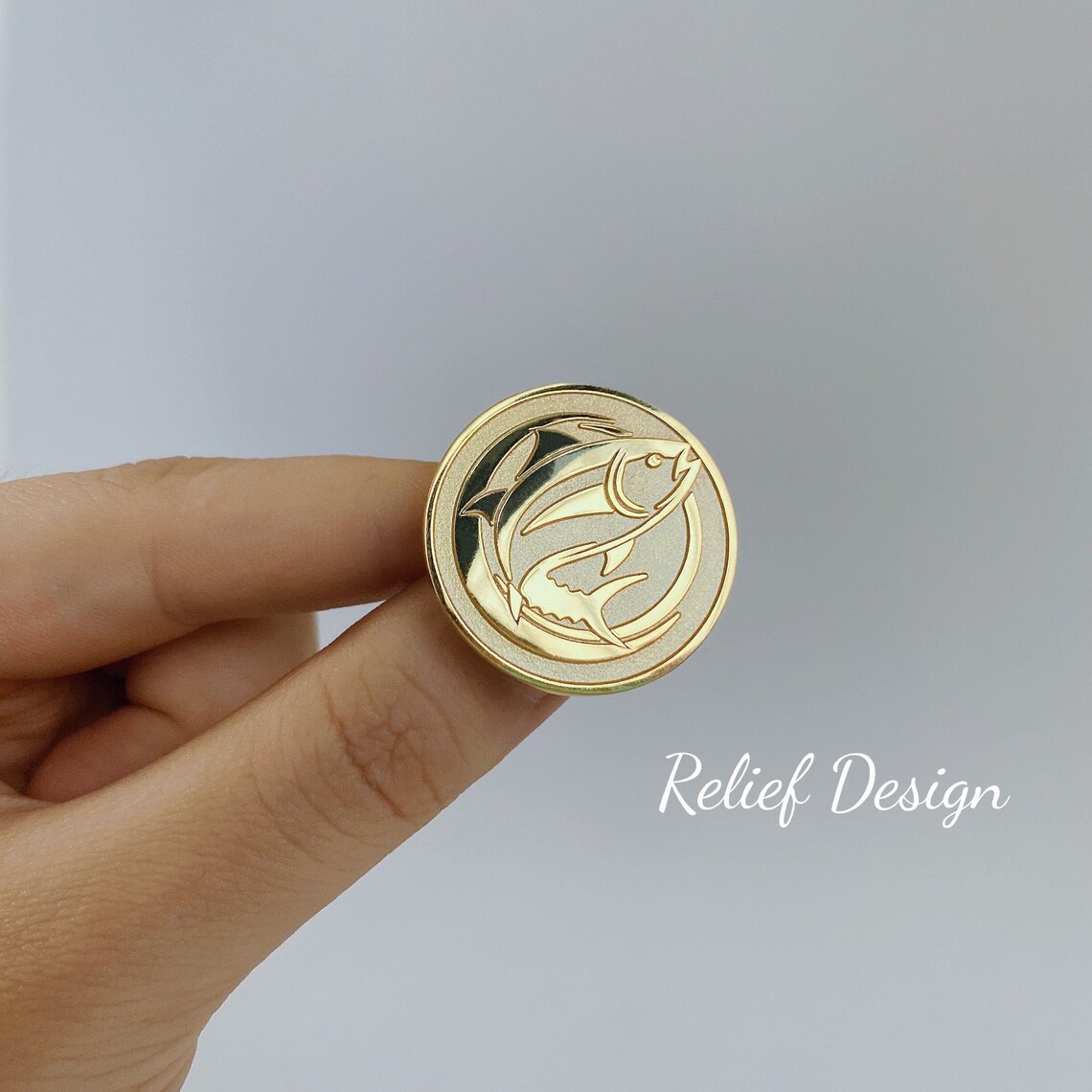 Custom Logo Brooch Personalized Any Logo Pin Relief Pin - Etsy