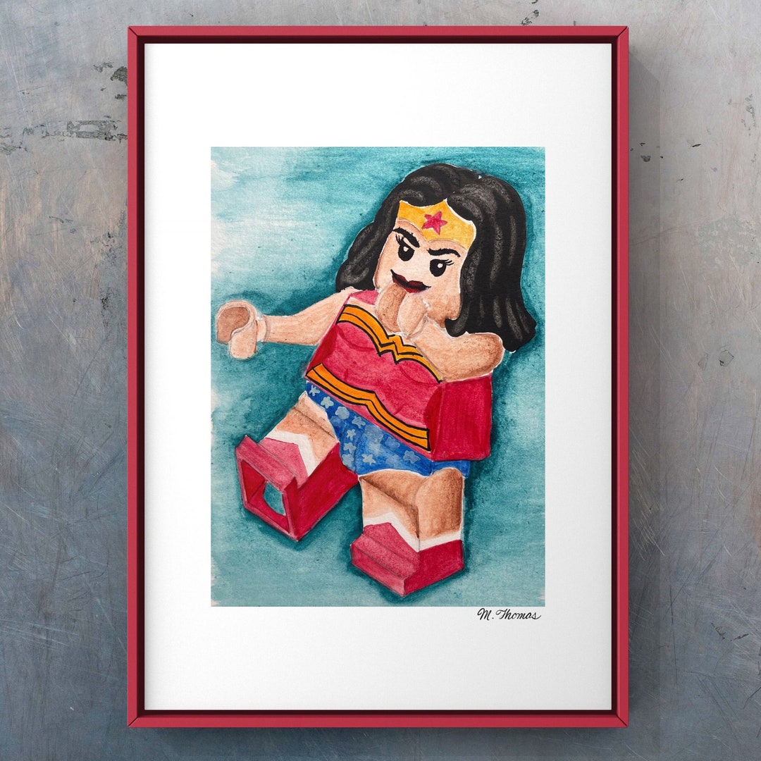 Wonder Woman - PRINT - Multiple Sizes - Etsy