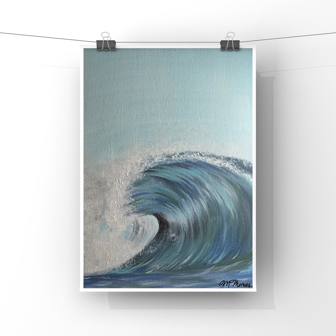 Making a Splash - PRINT - Multiple Sizes - Etsy