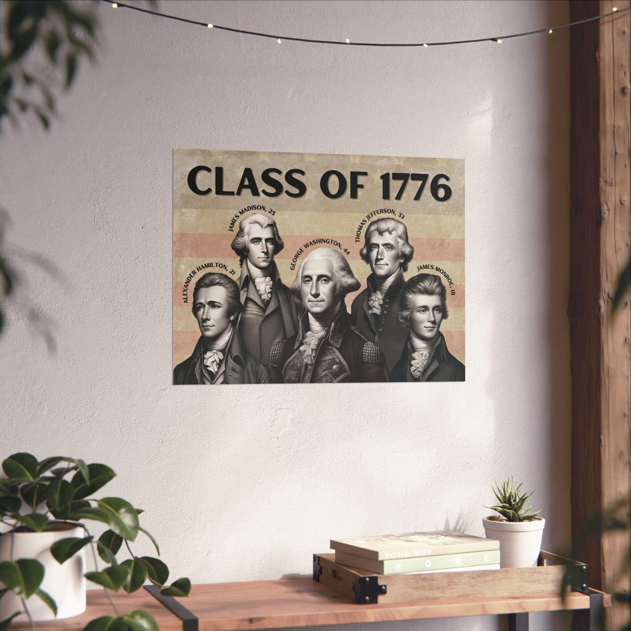 Class of 1776 Poster Classroom Poster American History American ...