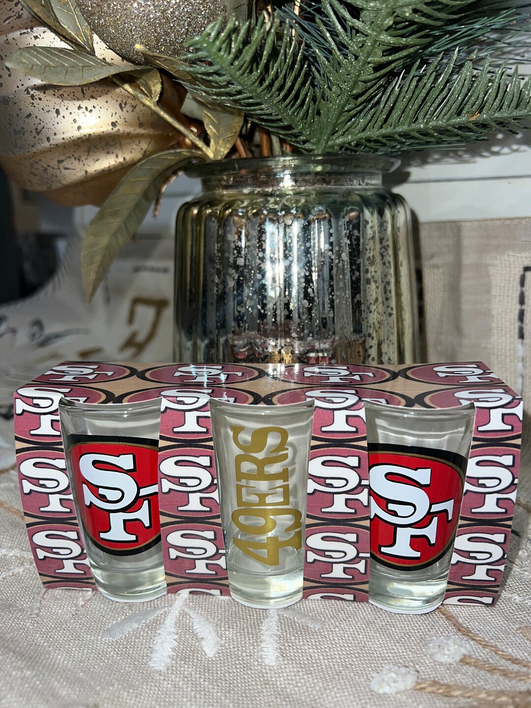49ers Glass Shots L 49ers Shot Glasses L 49ers Fans L 49ers Gifts L ...