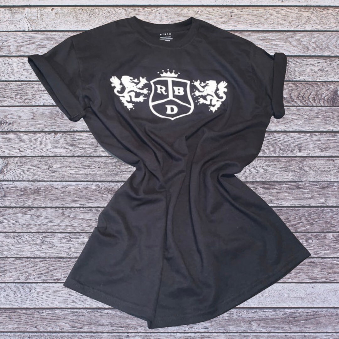 RBD Black Tshirt Rebelde RBD - Etsy