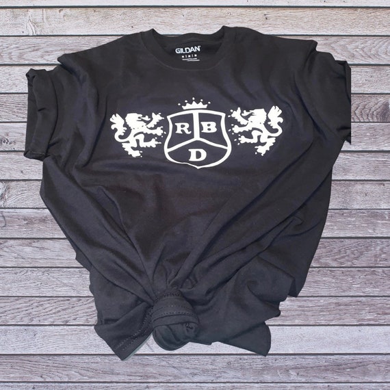 RBD Black Tshirt Rebelde RBD - Etsy
