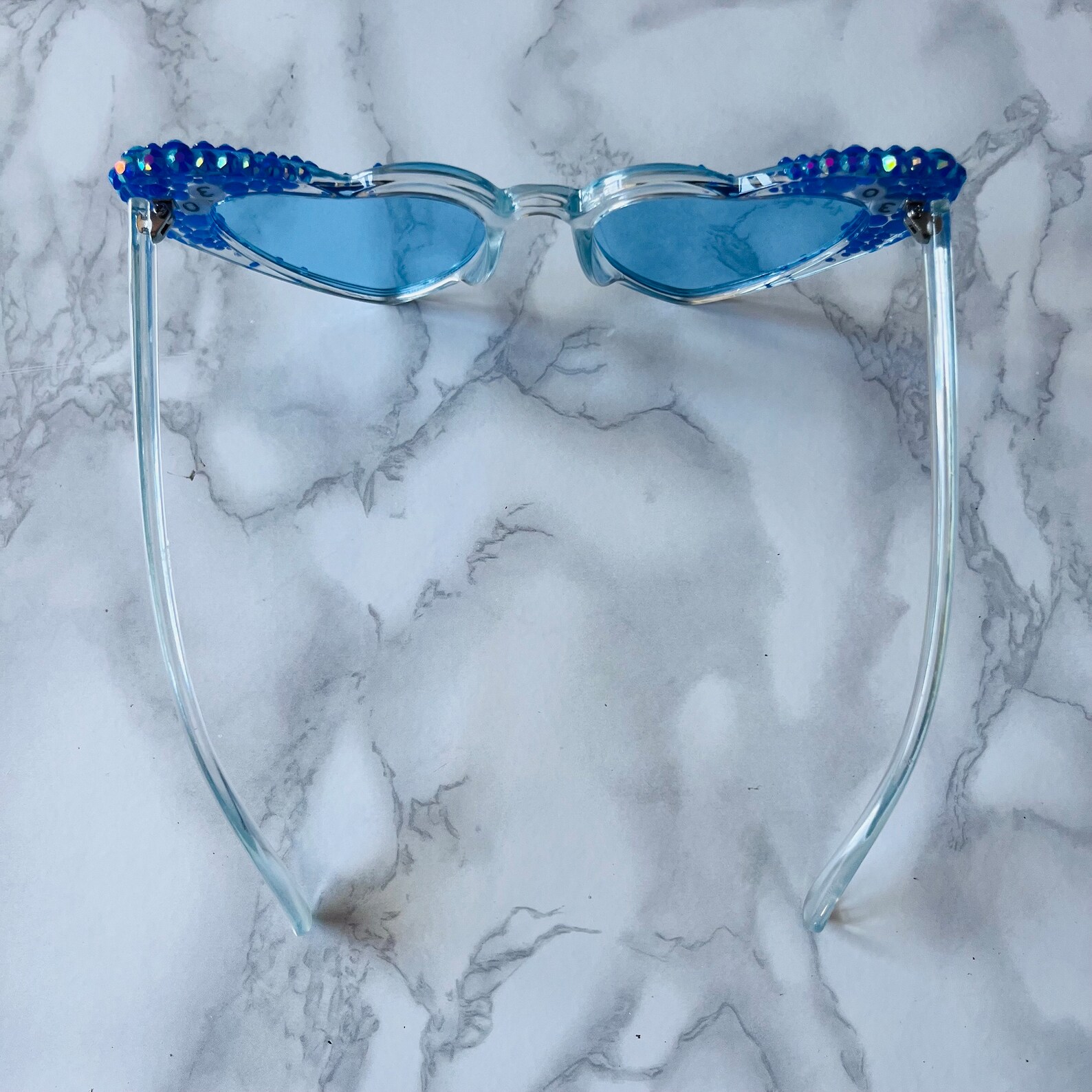 Blue Personalised Birthday Sunglasses - Etsy