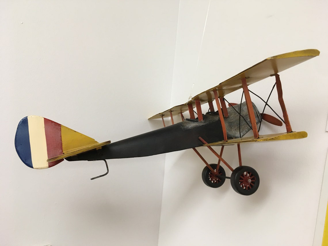 Vintage Curtis JN-7H Jenny Barnstormer Biplane Metal Model | Etsy