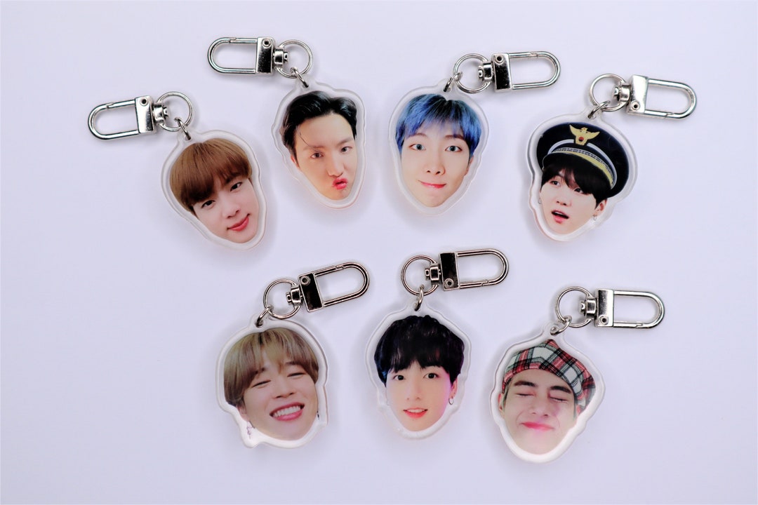 BTS Member Keychain – Cute Kpop Keyrings | Bangtan Boys Merch | Bts ...