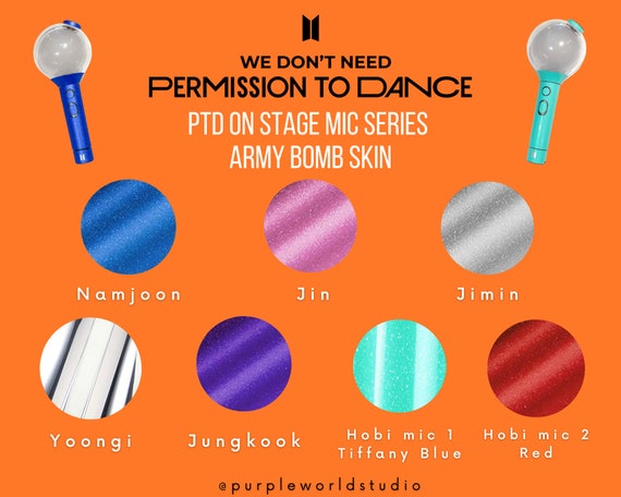 BTS Army Bomb MOTS SE Skin Permission to Dance on Stage - Etsy