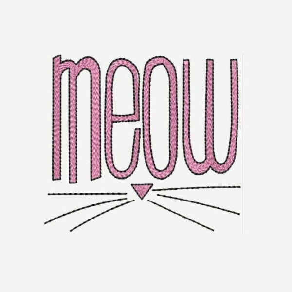 Meow Cat - Etsy
