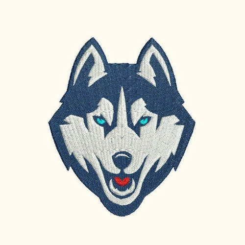 Husky Face Machine Embroidery Design Embroidery Designs - Etsy