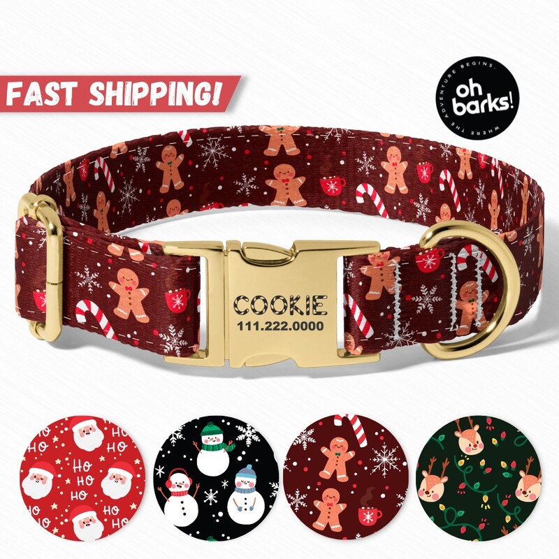 Cookies Dog Collar - Etsy